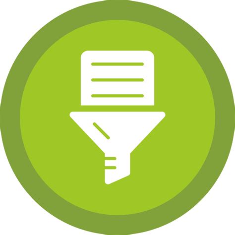 Data Filtering Vector Icon Design 20165869 Vector Art At Vecteezy