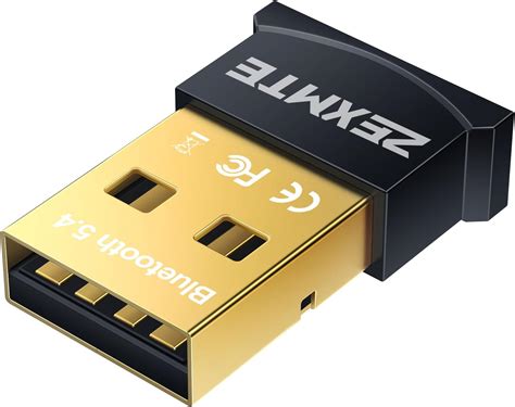 Zexmte 54 Usb Bluetooth Adapter For Pc Bluetooth Dongle Long Range