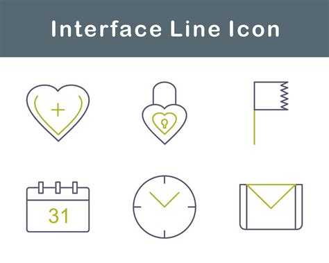 Interface Vector Icon Set 20708809 Vector Art At Vecteezy