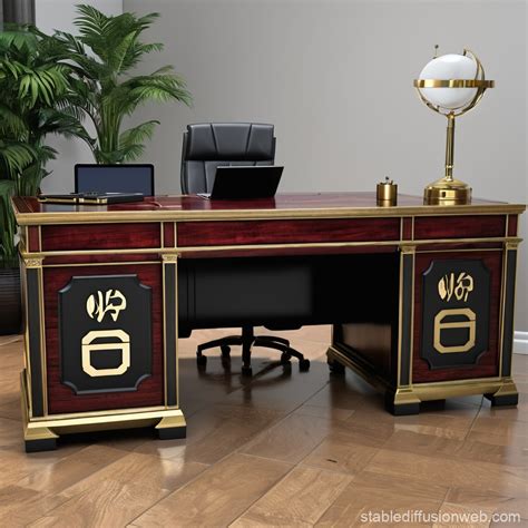 Professional Engineering Desk Stable Diffusion Online