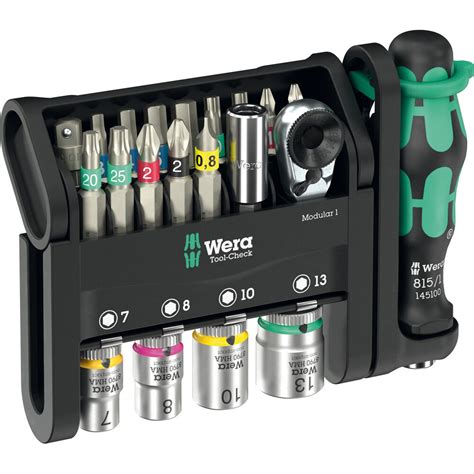 Wera Tool Check Modular 1 Tool Set 21 Pcs Bike24