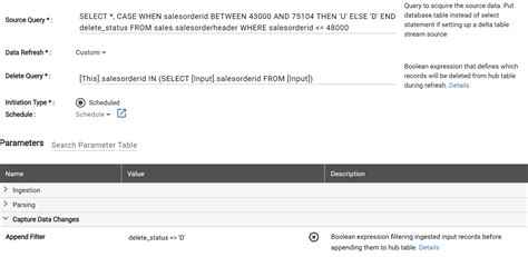 Custom Refresh Dataforge