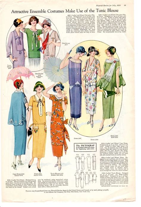 Fashion In 1924 1920s Fashion Trends Evmji