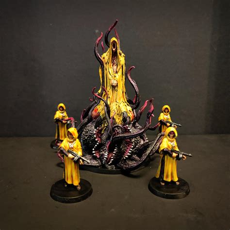 Hastur The King In Yellow And His Disciples For Cthulhu Death May Die