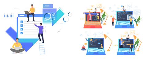 People Coding Vector Images Over 14000