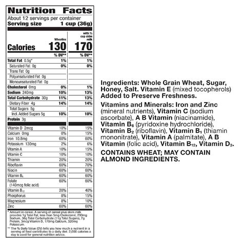 Is Wheaties Cereal Healthy Ingredients And Nutrition Facts