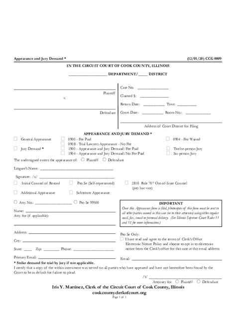 Il Ccg 0009 Cook County 2020 2022 Complete Legal Document Online