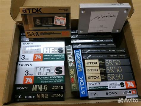 Аудио кассеты Compact Casset новые и бу купить в Москве Электроника Авито