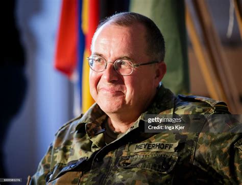 Brigadier General Dieter Meyerhoff Speaks During The Eu Civil Nachrichtenfoto Getty Images