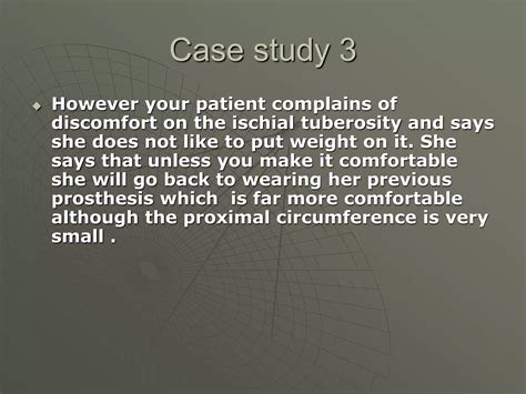 Transfemoral Socket Problemsppt