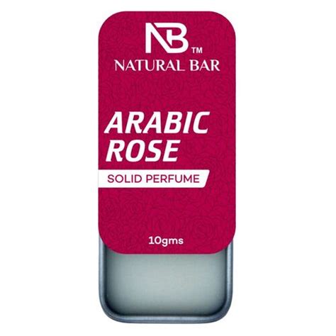 Natural Bar Arabic Rose Solid Perfumes Concentration 25 At Best