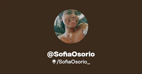 Sofiaosorio Instagram Linktree