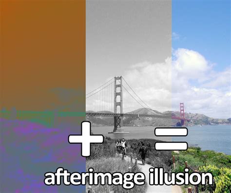 afterimage illusion 5 steps with pictures instructables