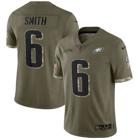 Eagles Devonta Smith 2022 Salute To Service Limited Jersey Us Sports Nation