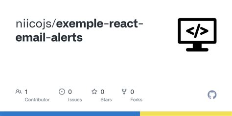 Github Niicojs Exemple React Email Alerts