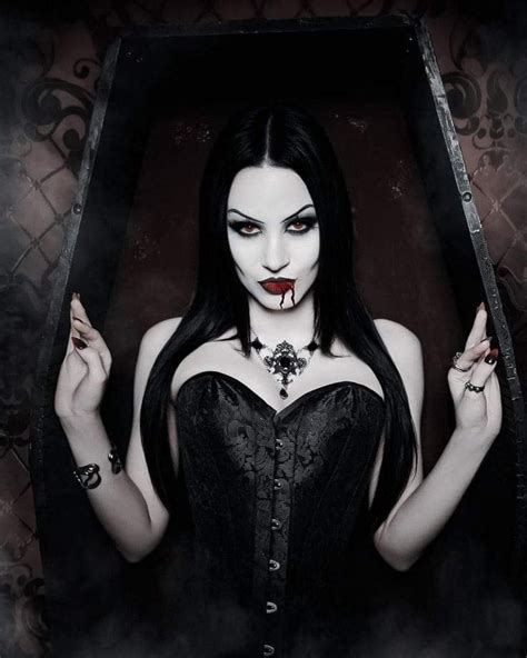 Pin By ℳ On Vampires Goth Beauty Dark Beauty Gothic Models