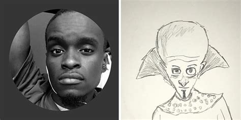 Guy Makes Funny Drawings Of Peoples Profile Picture And It Cant Be