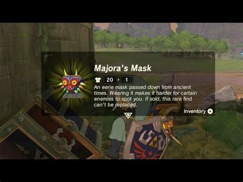 Majoras Mask Location The Legend Of Zelda Breath Of The Wild Youtube