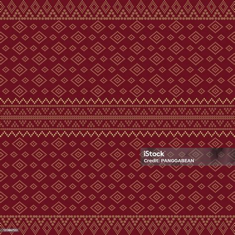 점 골드 색상원활한 기하학적 장식 벡터 패턴 추상 배경 모티프 울로스 창의적인 디자인 의자 패턴 부족 민족 플랫 디자인입니다 패브릭 프린트 0명에 대한 스톡 벡터 아트 및