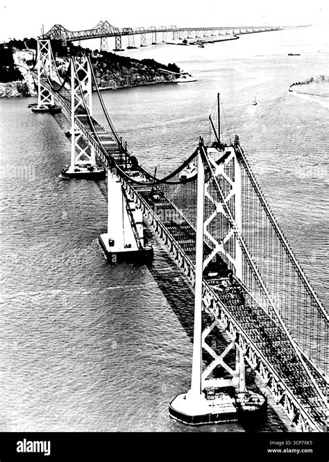 U S A San Francisco Oakland Bay Bridge Includes Hi Res Stock