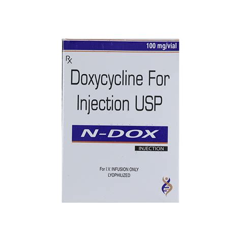 Buy N Dox 100mg Injection 1 S Online At Upto 25 Off Netmeds