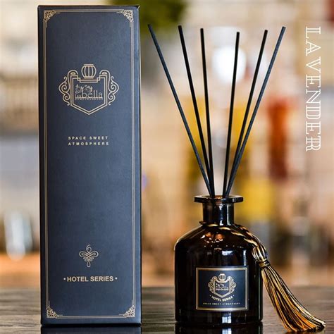 Jual Black Series Reed Diffuser Aesthetic Pengharum Ruangan Aromatherapy Souvenir Hadiah Hampers