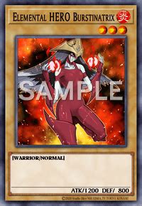 Elemental Hero Burstinatrix Card Details Yu Gi Oh Neurontrading