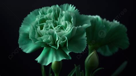 Dark Green Carnations At Ann Sexton Blog