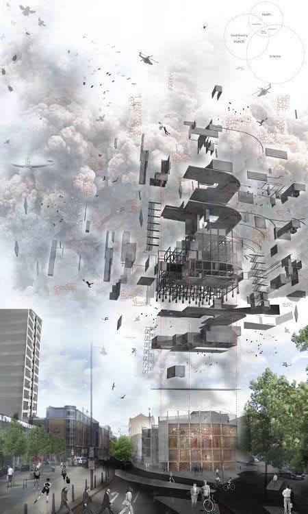 Pin by Nelly Armand on 爆炸分析 Architecture graphics Architecture drawing Architecture