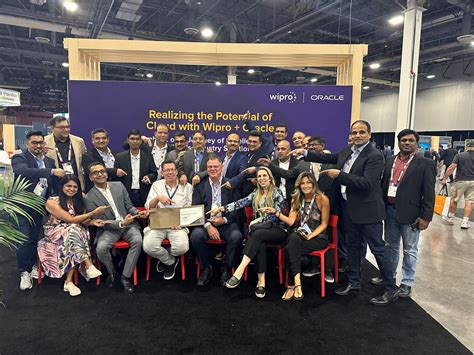 Wipro Wins Oracle Global Partner Award For Cloud Innovation 2024