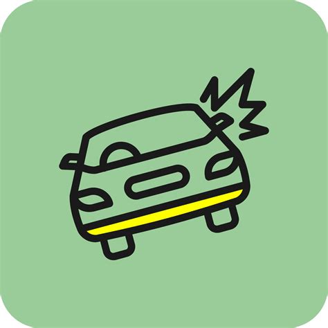 Car Crash Vector Icon Design 20962165 Vector Art At Vecteezy