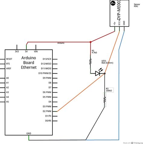 Branchement Pir Led Français Arduino Forum