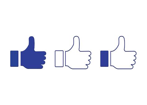 Premium Vector Thumbs Up Vector