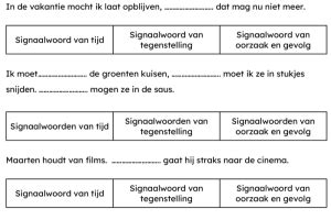 Signaalwoord Zoeken Leermiddelen Klascement
