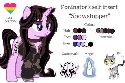 Self Insert Mlp Character By Poninator On Deviantart