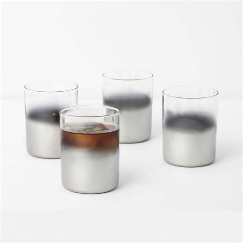 Low Ball Glasses Ombre Whiskey Glasses Chic And Tonic