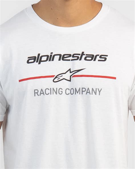 Shop Alpinestars Bettering T Shirt In White Fast Shipping And Easy