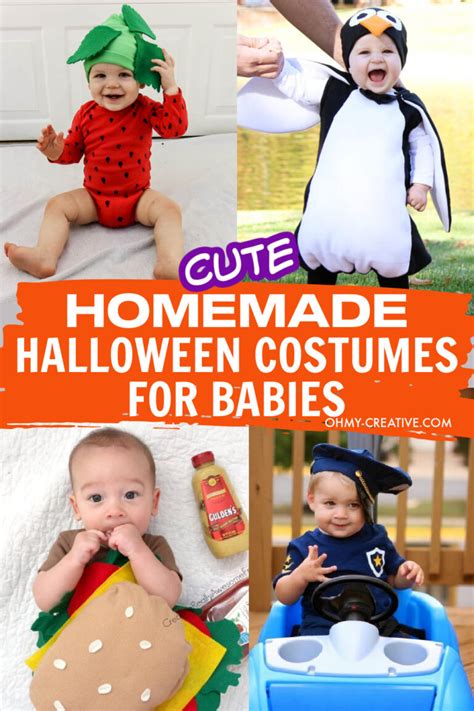 Homemade Halloween Costumes For Babies Oh My Creative