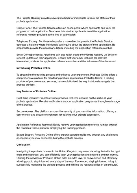 Ppt Navigating The Probate Process In The Uk A Guide To Tracking Your Application Powerpoint