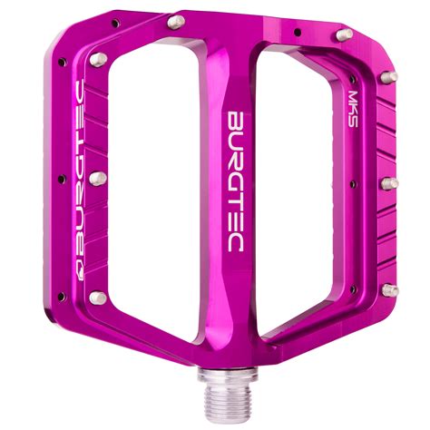 Burgtec Penthouse Mk5 Flat Mtb Pedals Purple Rain