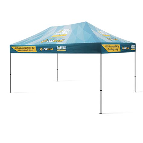 Deluxe 3×45m Roof Print Bundle Gazebo Printing