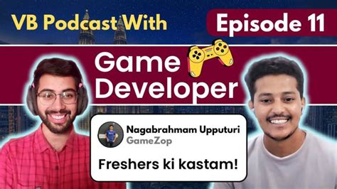 nagabrahmam upputuri on linkedin interview with game developer in