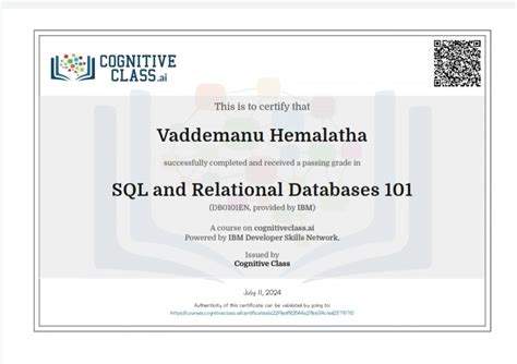 Hemalatha Vaddemanu On Linkedin Sql Relationaldatabases
