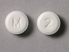 M 2 Pill White Round 6mm Pill Identifier