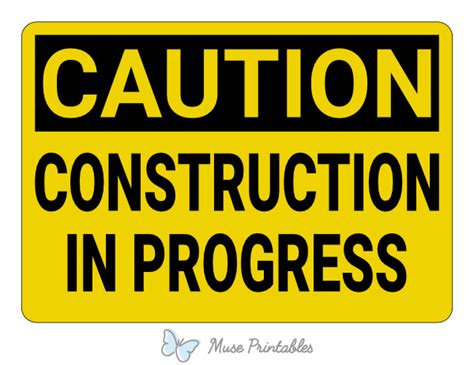 √完了しました！ Construction Work In Progress Signage 510984 Construction Work