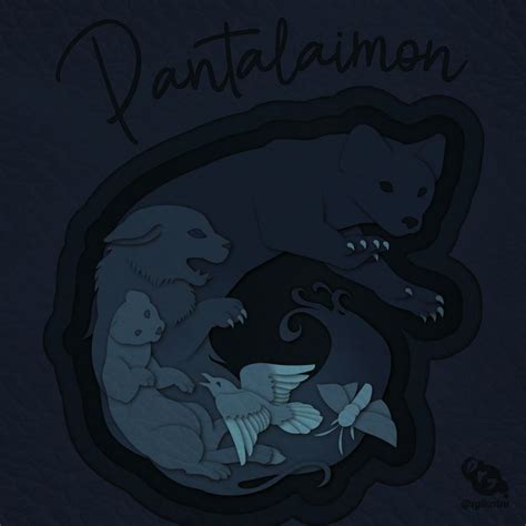 Pantalaimon His Dark Materials Dark Material Fictional Characters