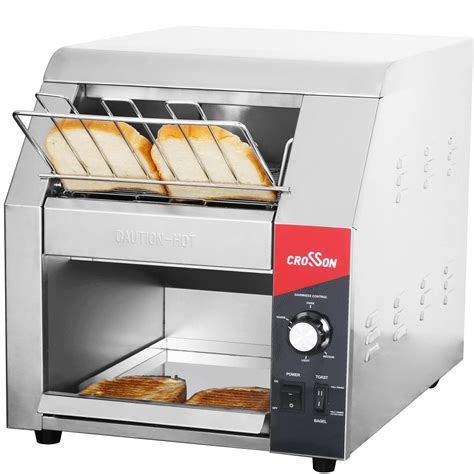 Crosson Etl Listed Conveyor Toaster 450pcshour 10 Wideness With 3