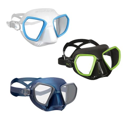 Mask Salvimar Noah Low Volume Black Bali Dive Shop