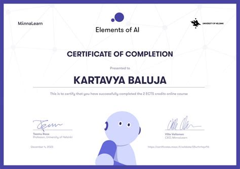 Kartavya Baluja On Linkedin Elementsofai Introductiontoai Ai