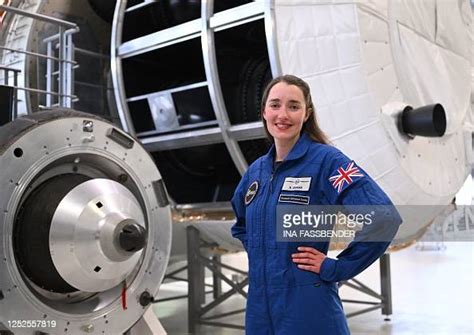Esa Astronaut Candidate Britains Rosemary Coogan Poses After A Press News Photo Getty Images